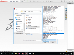 SOLIDWORKS FEATURE WORKS - P CAD CAM Customization private limited
