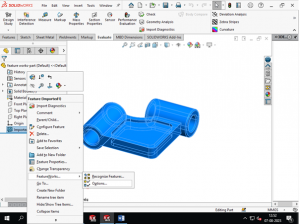 SOLIDWORKS FEATURE WORKS - P CAD CAM Customization private limited