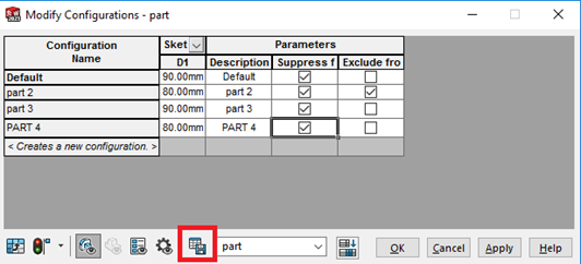 SOILDWORKS CONFIGURATIONS - P CAD CAM Customization private limited